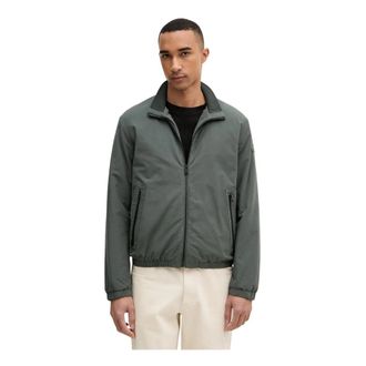 Marc O'Polo Rei&szlig;verschluss-Jacke mit Stehkragen - - Jackets - Herren - Gr&uuml;n - M