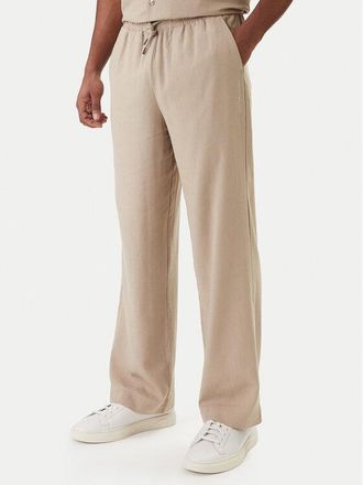 Emporio Armani Stoffhose EM000586 AF20590 U6213 Beige Regular Fit