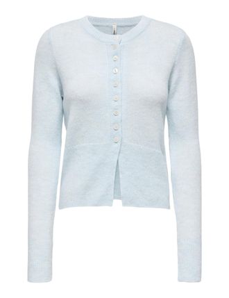 Only Onlella Ls Button O-Neck Cardigan KNT