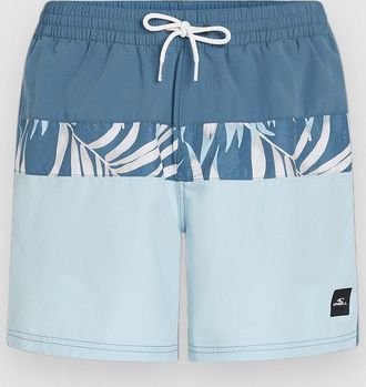 O'Neill Cali Block 15 Boardshorts blue dipped leaves