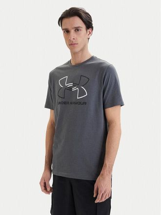 Under Armour T-Shirt Ua Gl Foundation Update Ss 1382915 Grau Loose Fit