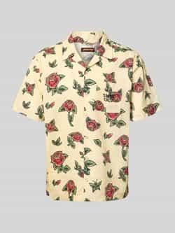 Santa Cruz Regular Fit Freizeithemd mit Reverskragen Modell FLASH ROSES