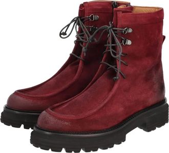 Thea Mika Stiefeletten - Schn&uuml;rstiefeletten - Gr. 41 (EU) - in Rot - f&uuml;r Damen