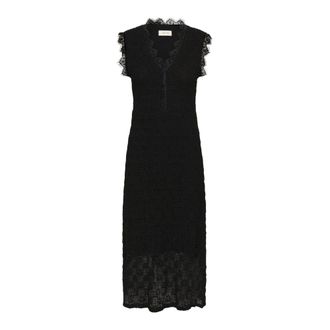 Cream Femme, Robes, Noir, Taille: 36 FR Robes Midi