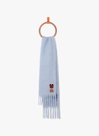 Loewe x Louis Wain - &Eacute;charpe en mohair et laine m&eacute;lang&eacute;s