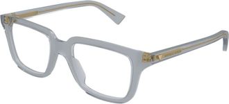 Bottega Veneta unisex, Accessoires, Gris, Taille: 53 MM Lunettes Rectangulaires Classiques