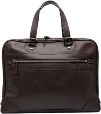 Louis Vuitton Pre-owned Taiga Igor Aktentasche - - Pre-owned - Herren - Braun - ONE SIZE