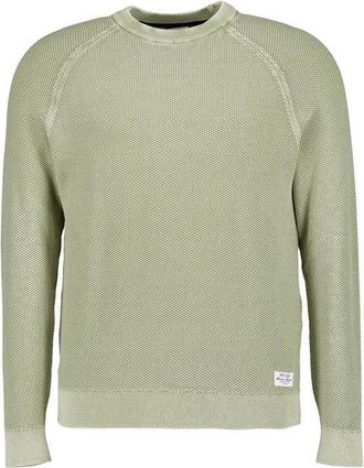 Pepe Jeans London Herren Pullover gr&uuml;n Baumwolle unifarben
