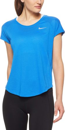 Nike Nike Damen Tailwind T-Shirt, Signal Blue/Reflective Silver, M