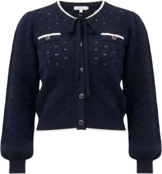 Twinset Femme, Pulls, Bleu, Taille: 38 FR Twin-set Sweaters