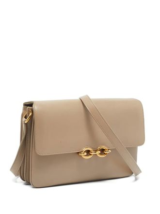 Saint Laurent sac port&eacute; &eacute;paule Le Maillon en cuir - Tons neutres