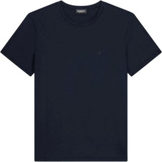 Dondup Homme, Tops, Bleu, Taille: 2XL T-shirt Regular en jersey stretch