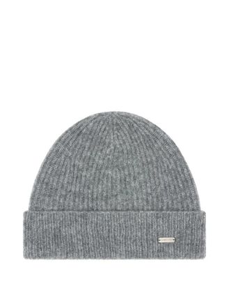 Tom Ford Caps & M&uuml;tzen - Ribbed Melange Hat With Cashmere - Gr. ONE SIZE - in Grau - f&uuml;r Damen