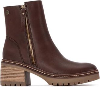 Xti Bottines Femme Brun - Chaussures confortables et polyvalentes - Mode d&eacute;contract&eacute;e - Mod&egrave;le 14445503 (Taille37)