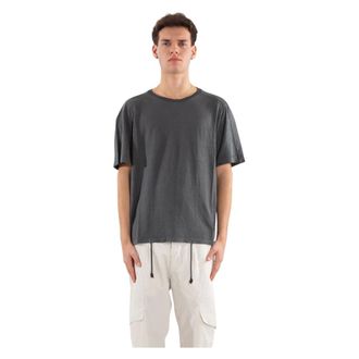 Transit Par-Such Homme, Tops, Gris, Taille: L T-shirt en jersey délavé