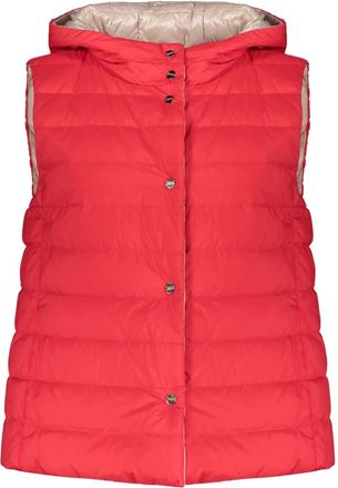 Herno Femme, Vestes, Rouge, Taille: 46 FR Veste Sans Manches