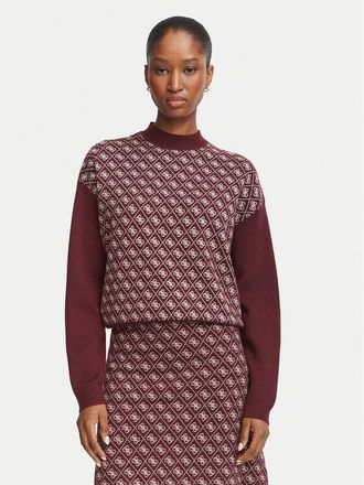 Guess Pullover W5BR23 Z3JD2 Dunkelrot Regular Fit