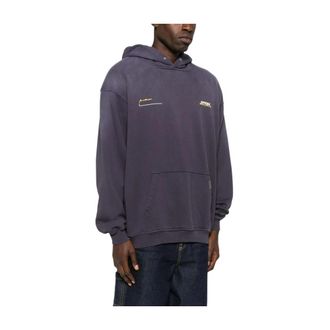 Represent Pflaue Blaue Hoodie mit K&auml;ngurutasche - - Sweatshirts & Hoodies - Herren - Blau - 2XL