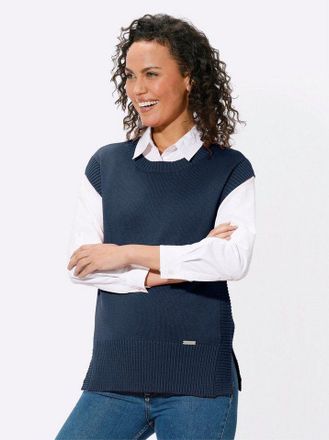 Witt Strickpullover Pullunder &Auml;rmellos Jersey