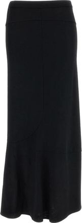 Junya Watanabe Stufenrock aus Wollstrick - - Skirts - Damen - Schwarzk - M