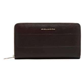 Piquadro Rei&szlig;verschluss-Portemonnaie mit vier F&auml;chern - - Accessories - Damen - Braun - ONE SIZE