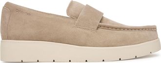 Calvin Klein Halbschuhe Calvin Klein Hybrid City Lug Band Loafer Su HM0HM02257 Creme