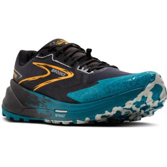 Brooks 1104161D096 Catamount 3 Herren Ebony/Mosaic Blue/Orange EU 42