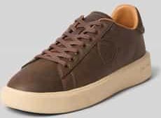 Blauer Sneaker mit Logo-Detail Modell Buck