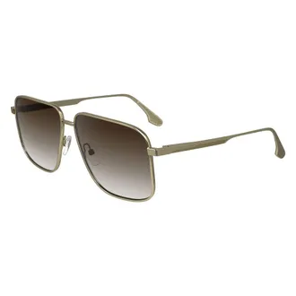 Victoria Beckham VI-1066584 Gradient-Lens Aviator Sunglasses - Gold