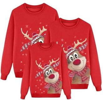 Generic Pull Femme, Pull Femme Hiver, Drole de Noel, Noel, Vetement Mode, Plaid XXL, Sweat Enfant Plaid, Christmas Jumper, sweetplaid, Ugly Christmas Sweater,