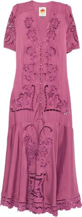 Farm Rio floral button maxi dress - Rosa