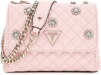 Guess Everlee Mini Convertible Xbody Flap Bag Rose Water