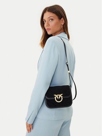 Pinko Handtasche Love Box Bag Fl Mini AI 25-26 PLTT 104297 A2JH Schwarz