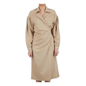 Kiton Kaschmirkleid - - Dresses - Damen - Beige - L
