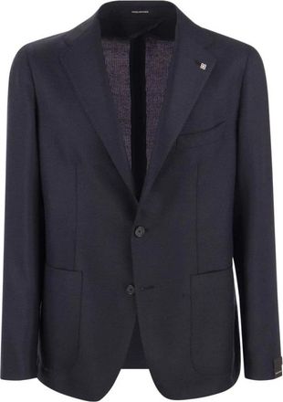 Tagliatore Homme, Vestes, Bleu, Taille: S Veste en laine vierge