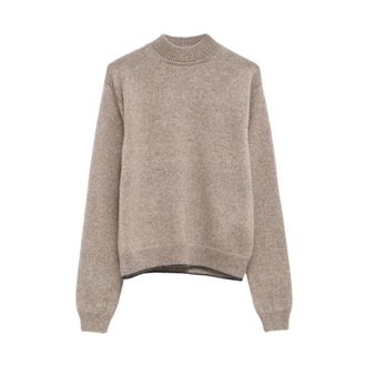 Jacquemus La Maille Cachemire - - Knitwear - Damen - Beige - XS