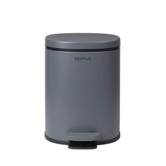 Blomus PARA- Treteimer aus pulverbeschichtetem Stahl, Magnet, 5L Fassungsverm&ouml;gen, Smart-Close-System, entnehmbarer Eimer, exklusives Badaccessoire (H / B / 