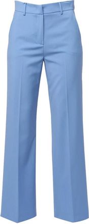 Max Mara Femme, Pantalons, Bleu, Taille: 38 FR Visivo Palazzo Pantalons