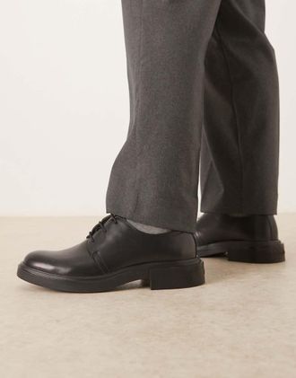 Calvin Klein Jeans Postman Derby - Mocassins à lacets - Noir