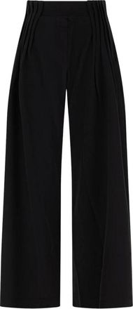 Dries Van Noten Pantalon large - Femme - Pantalons - Noir - Taille: 38 FR
