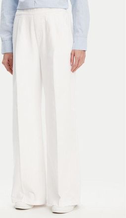 Benetton United Colors Of Benetton Palazzohose 4DUKDF01B Weiß Wide Leg