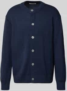 Selected Regular Fit Cardigan aus reine Baumwolle