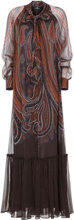 Etro Abendkleid - Dunkelbraun