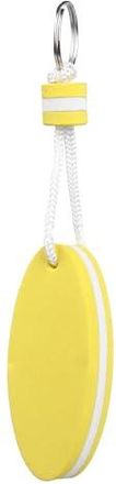 Generico Porte-cl&eacute;s flottant portable - porte-cl&eacute;s ovale - cl&eacute; pour sport plage Kayak piscine sac, jaune, riferimento alla descrizione