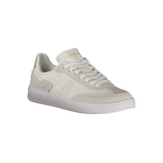 Tommy Hilfiger Logo-Embroidered Sneaker - White