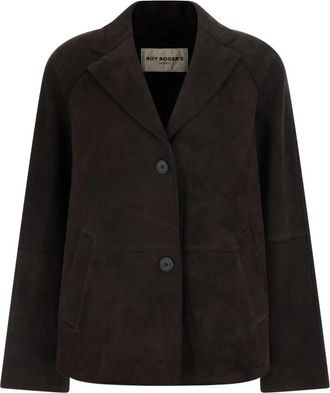 Roy Rogers Raglan Peacoat - - Jackets - Damen - Braun - S