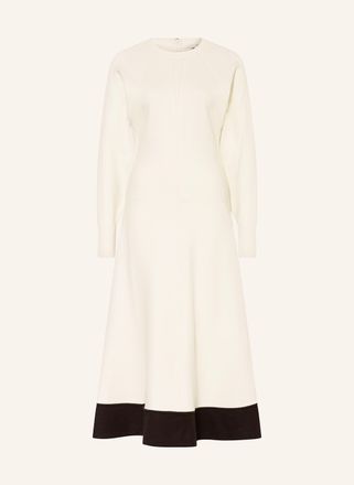 Reiss Reiss Kleid Im Materialmix beige