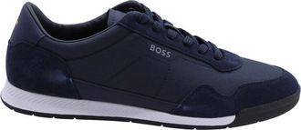 HUGO BOSS Homme, Chaussures, Bleu, Taille: 45 EU Fluxi Baskets