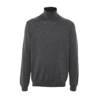 Zanone Rollkragen Sweaters - - Knitwear - Herren - Grau - 2XL