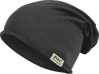 P.A.C. PAC Nature Merin 100% Recycled Merino Beanie Black